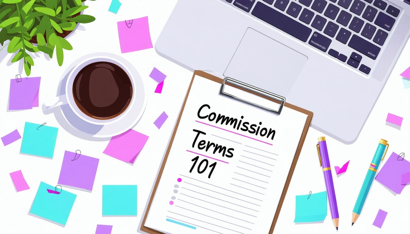 New to Commission Management? 10 Key Terms